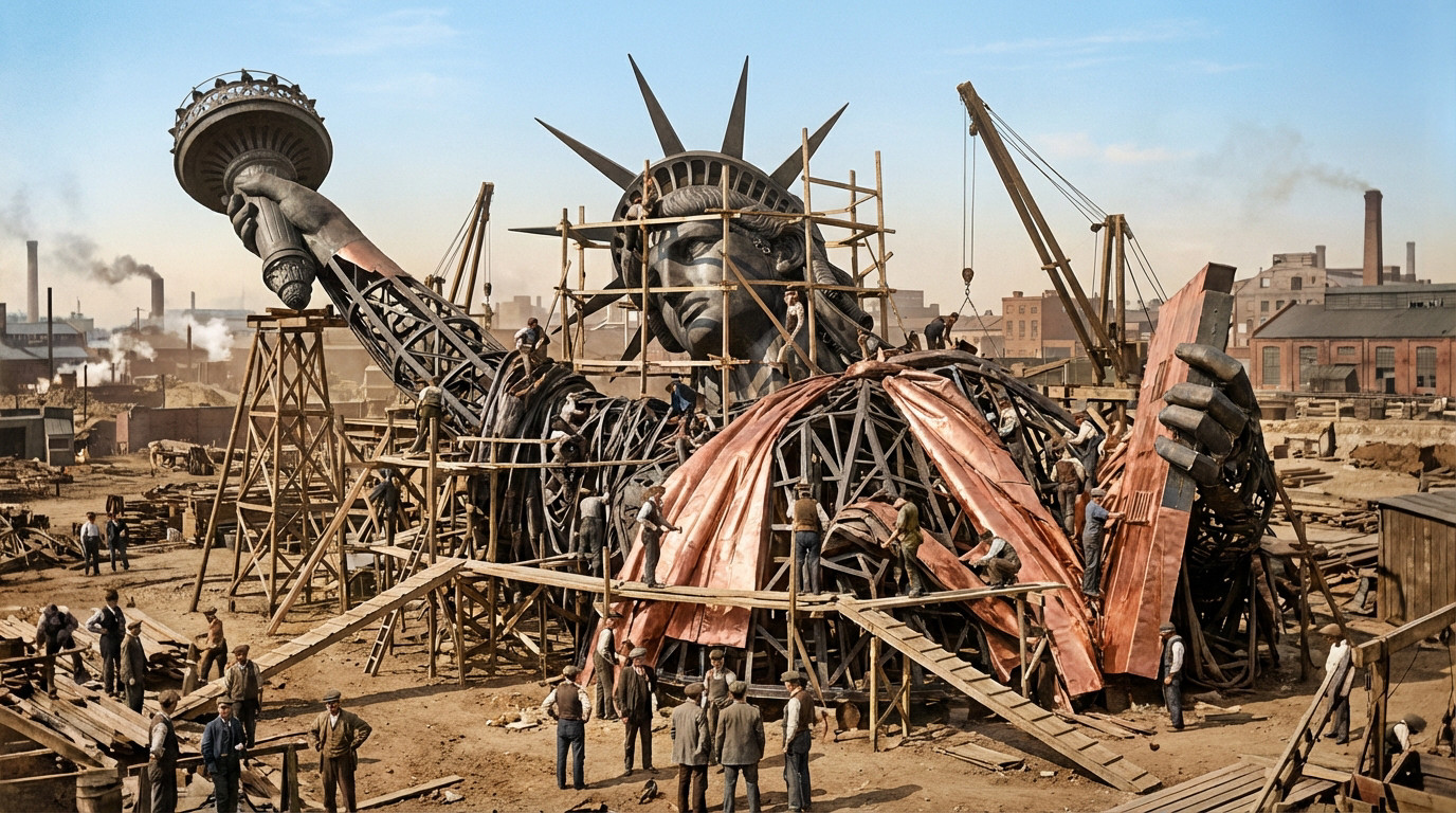 Statue Liberté Construction Histoire And Secrets 2025 9166